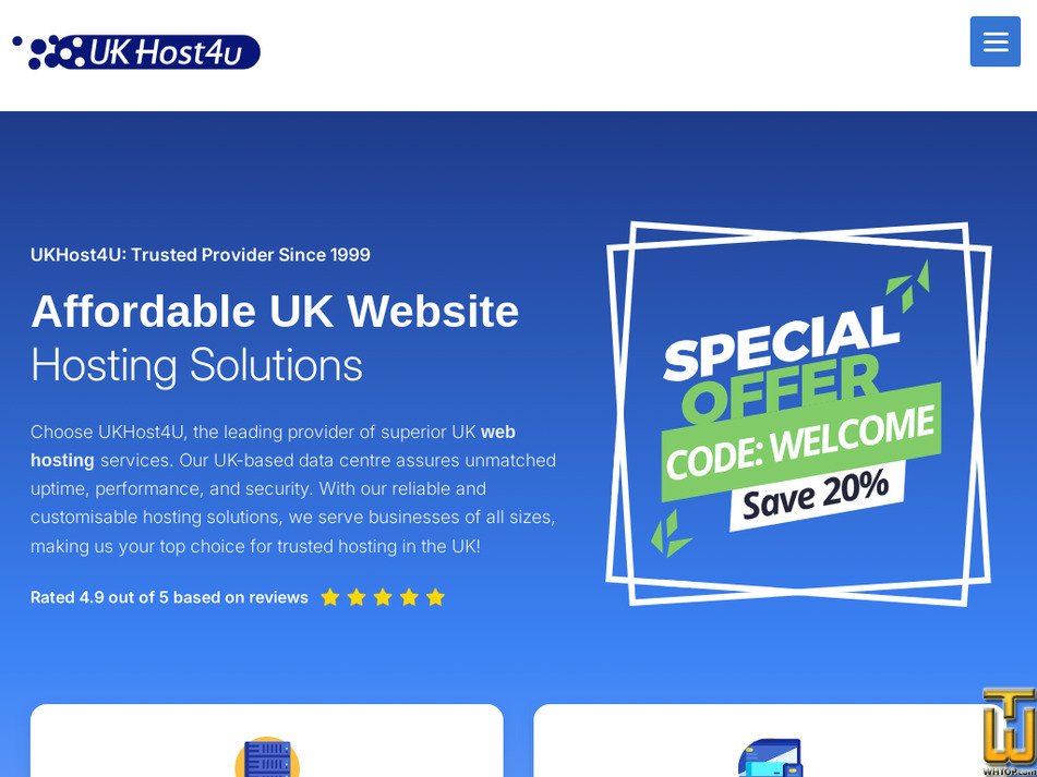 UKHost4u Review 2024 - ratings by 9 users. Rank 8/10